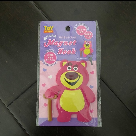 Disney | Wall Decor | Disney Pixar Toy Story Lotso Bear Magnetic Hook ...